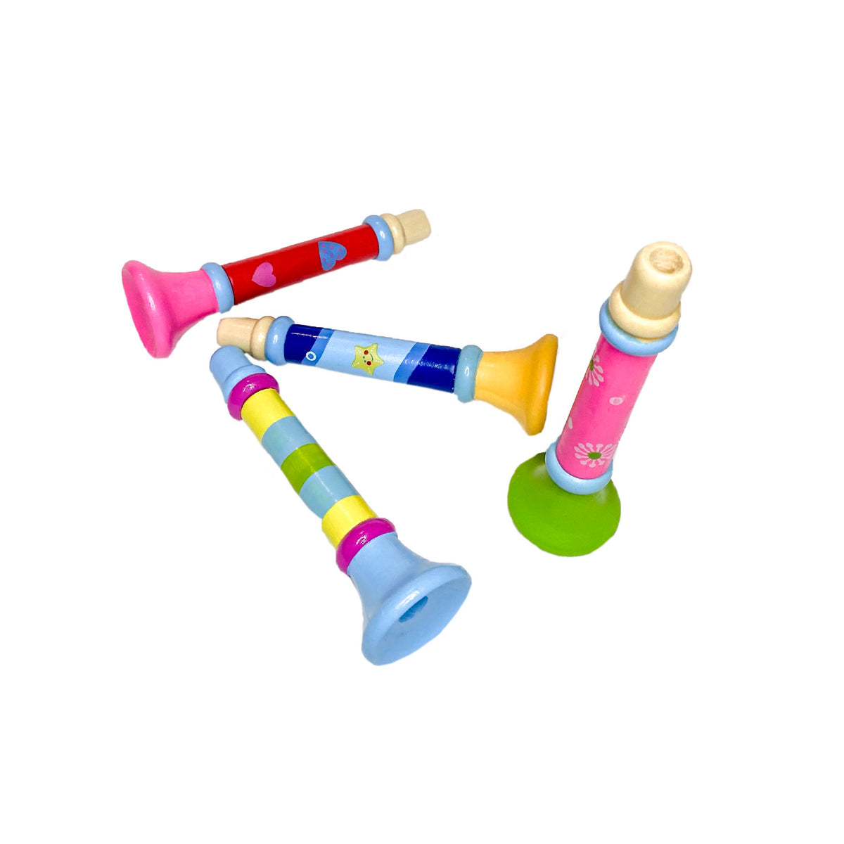 Wooden Trumpet Toy – basketbub.ca